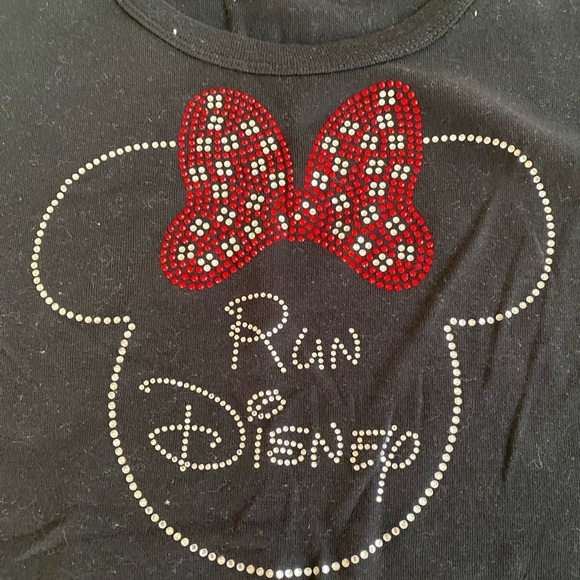Tops | Minnie Mouse Run Disney Top | Poshmark
